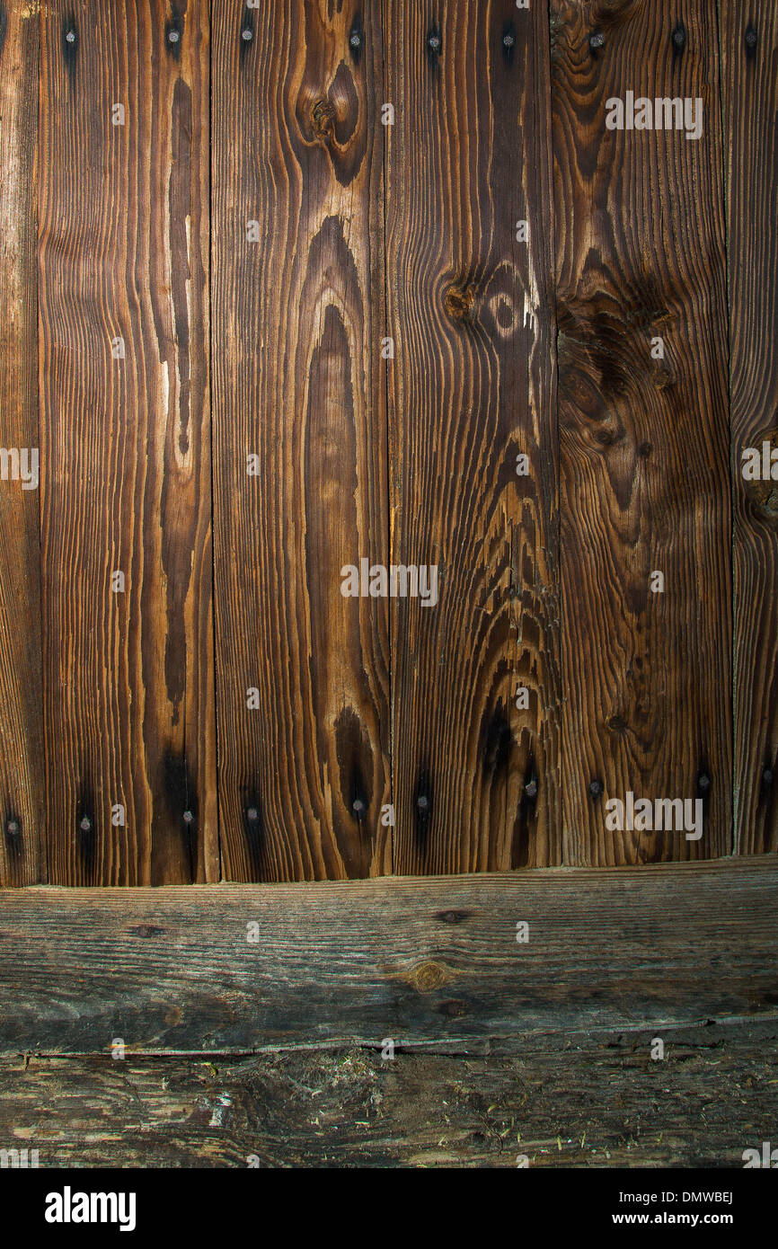 The scene from old boards, a wooden background Stock Photo - Alamy