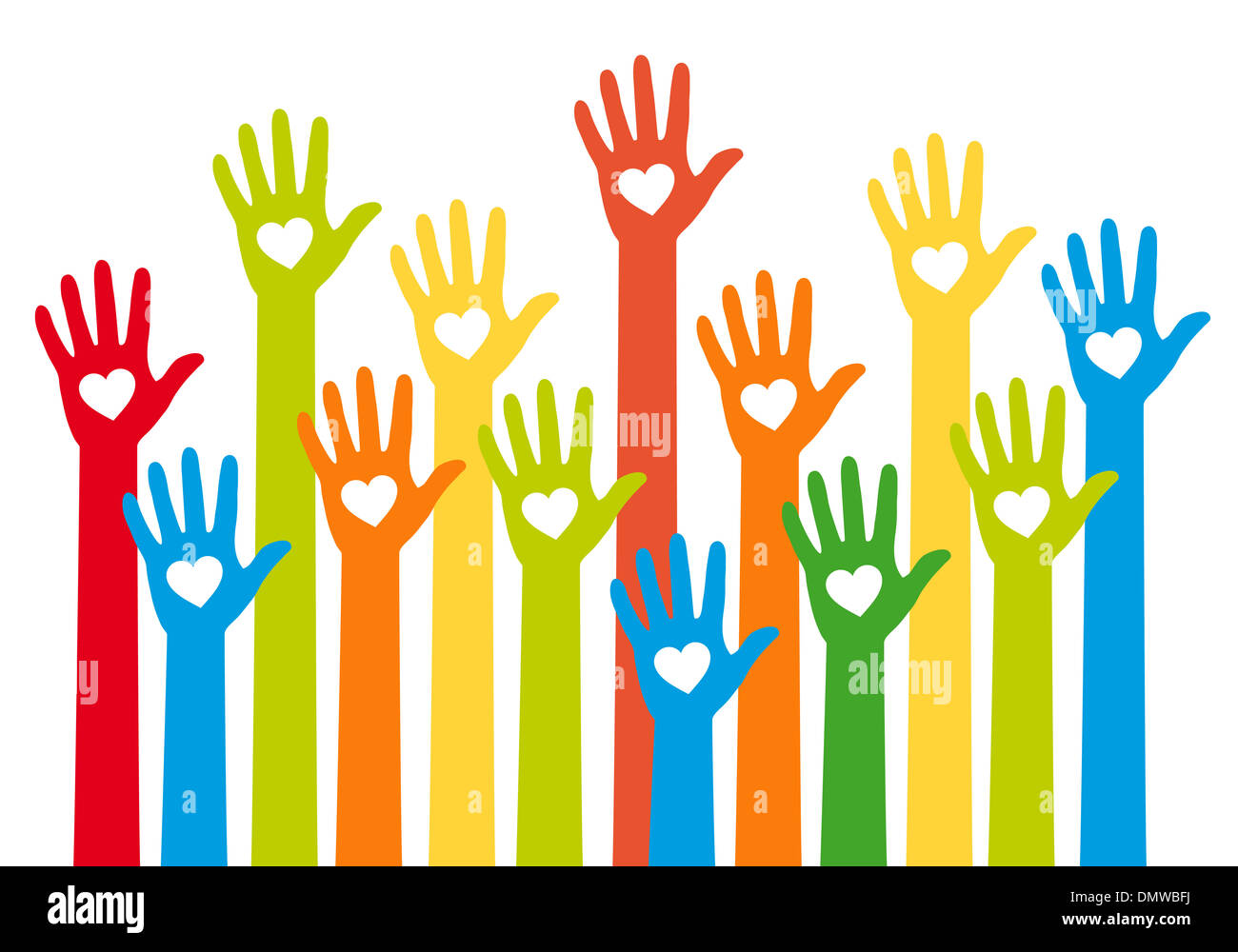 Teamwork Hand Clipart