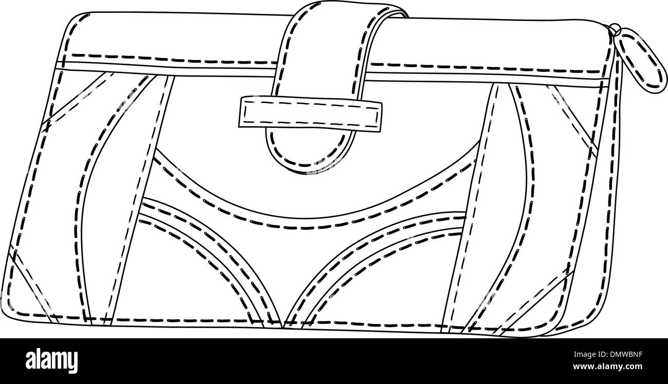 Black leather box Stock Vector Images - Alamy