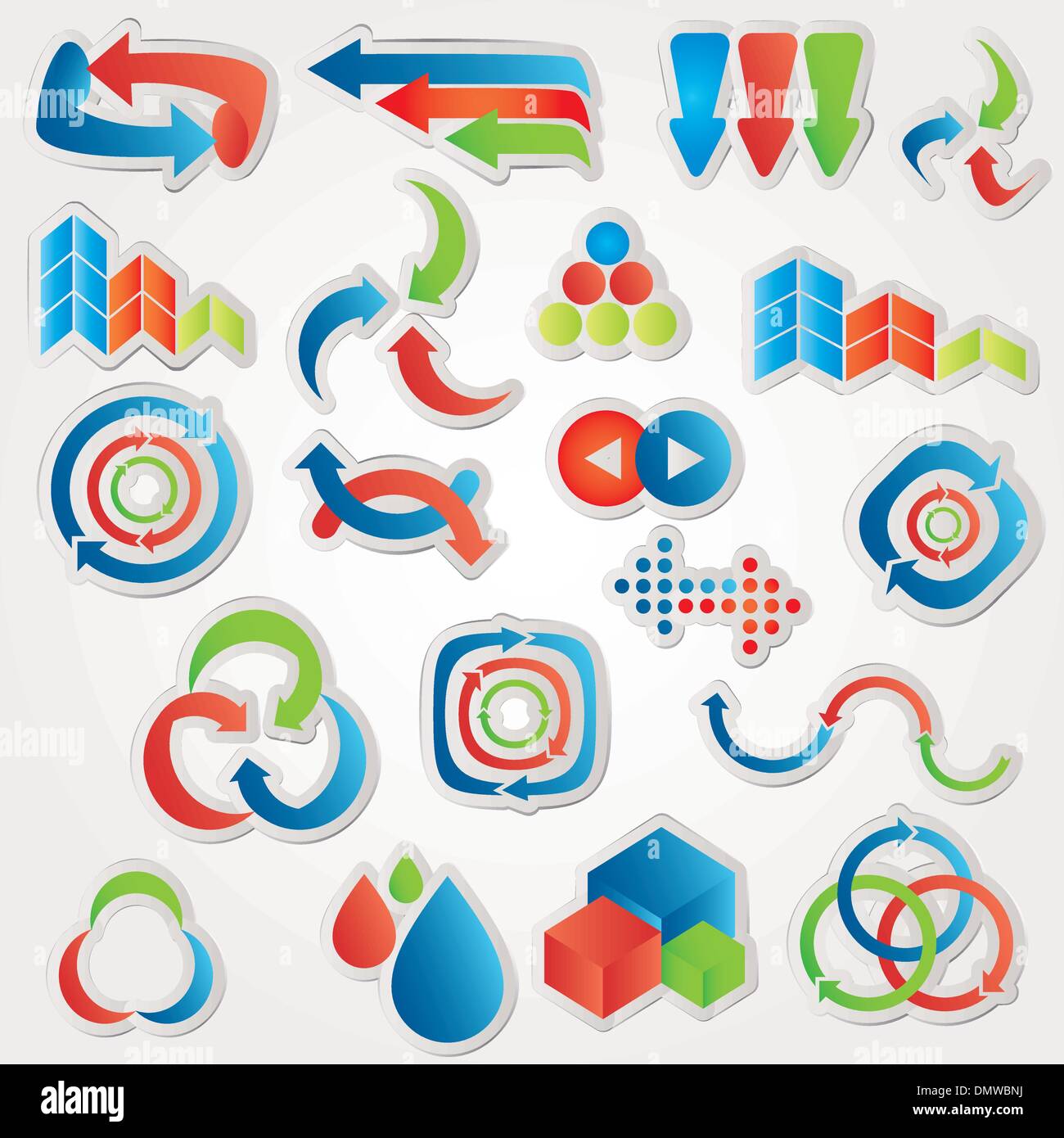 Abstract design elements. Vector illustration Stock Vector Image & Art ...
