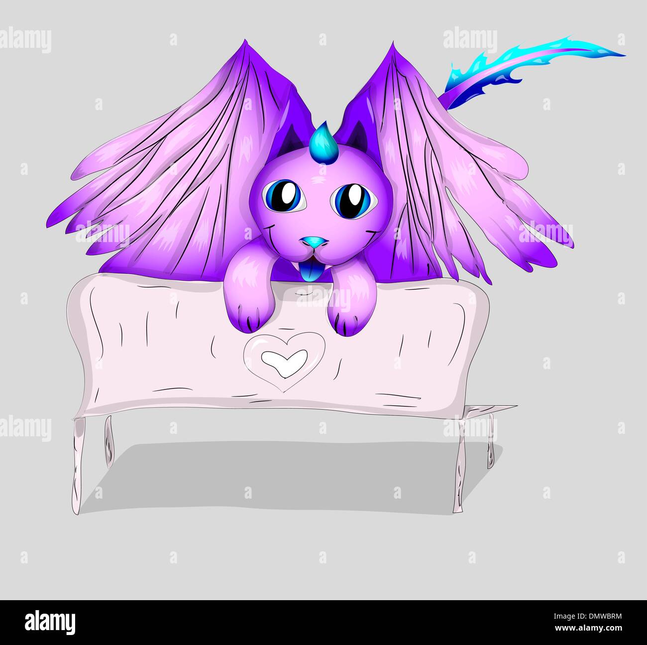 Sphinx mythical creature illustration hi-res stock photography and ...