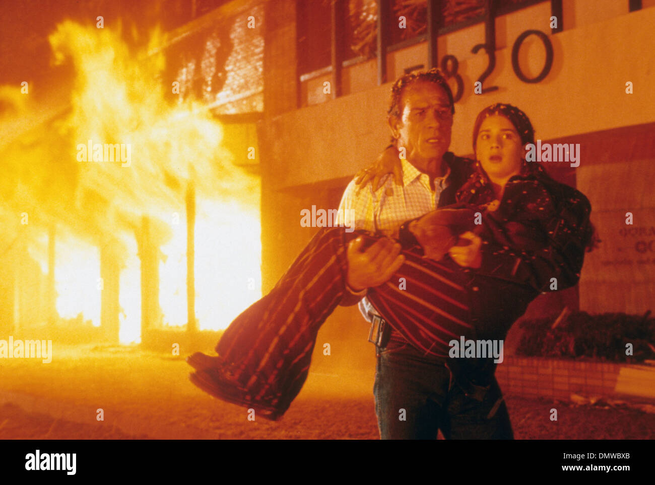 VOLCANO 1997 20th Century Fox film with Tommy Lee Jones Stock Photo - Alamy