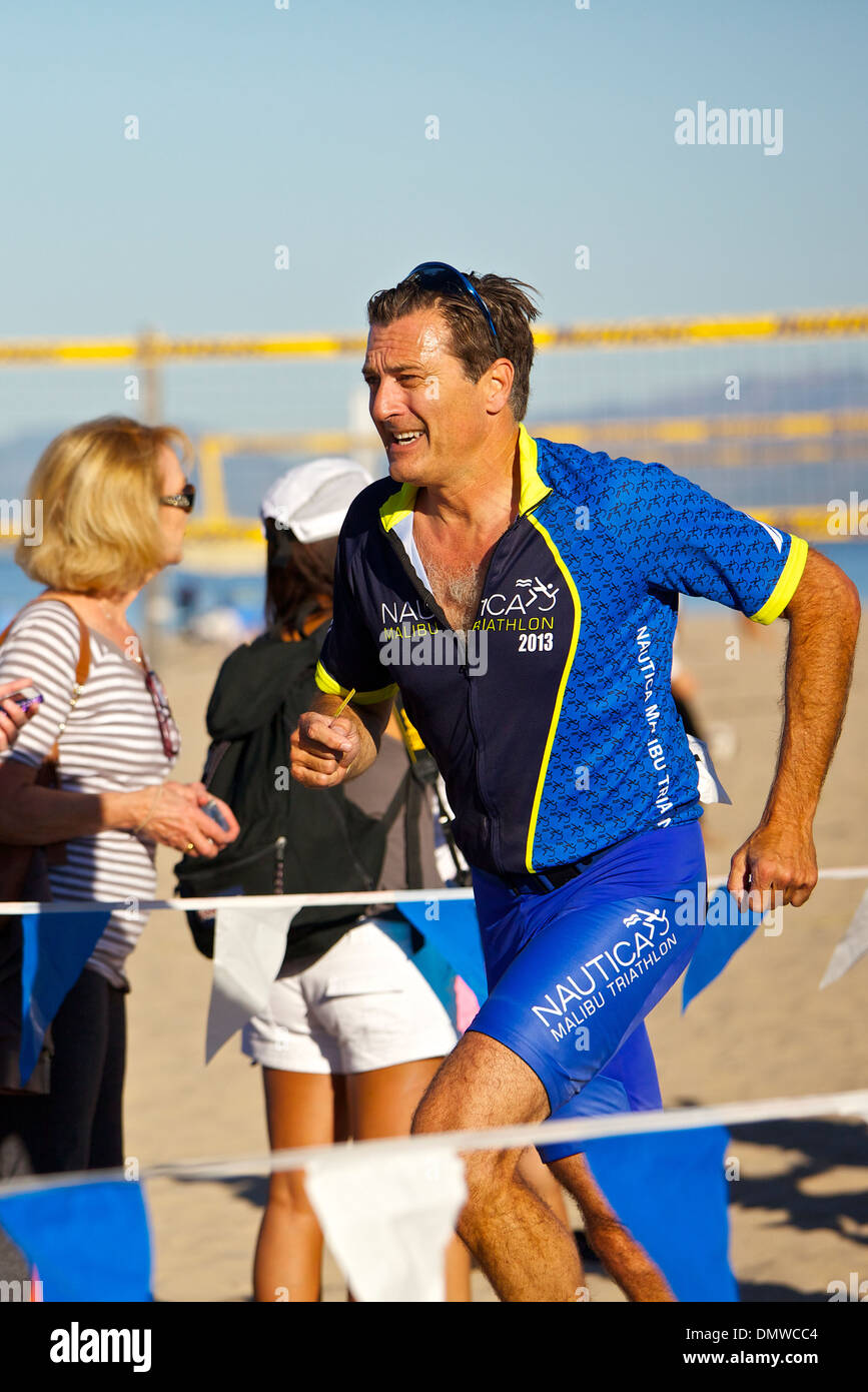Runner finish line tired hi-res stock photography and images - Alamy