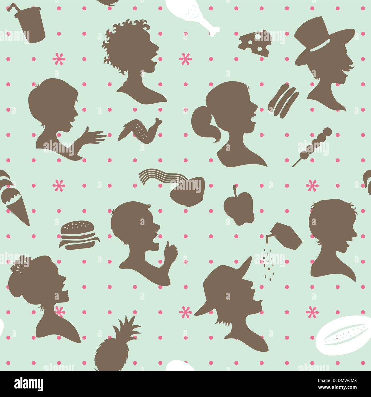 Enjoy your drink Stock Vector Images - Alamy