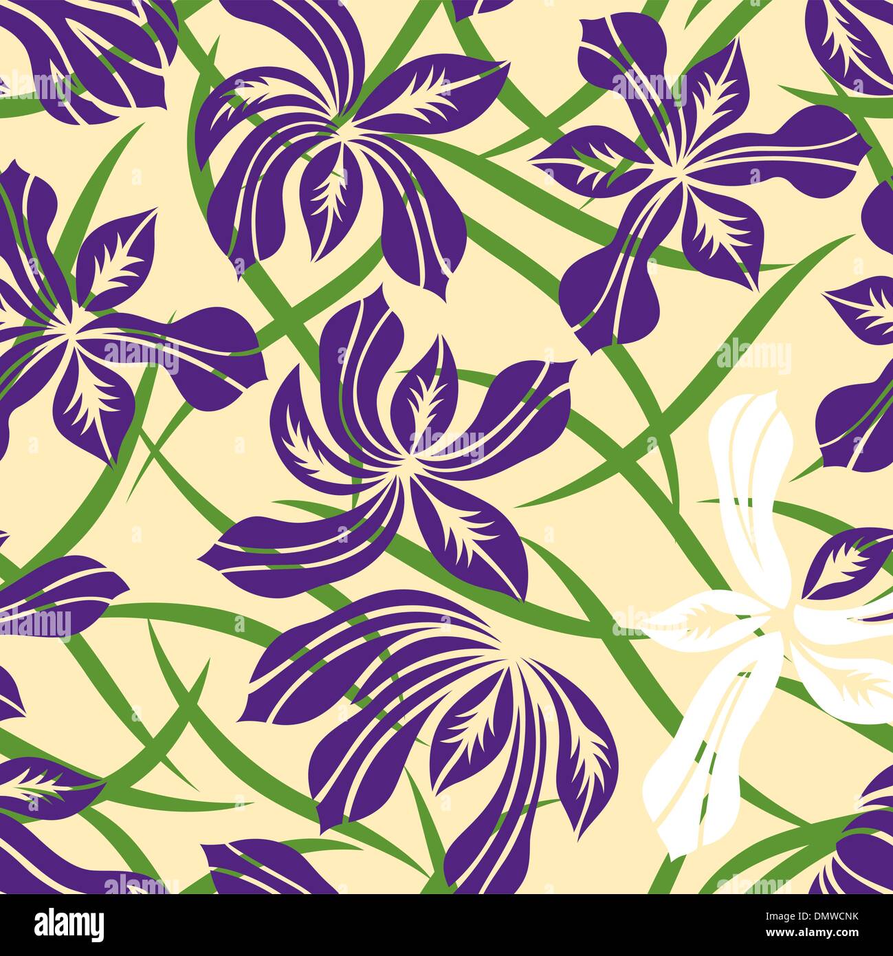 Spring Dream Pattern Stock Vector Image & Art - Alamy
