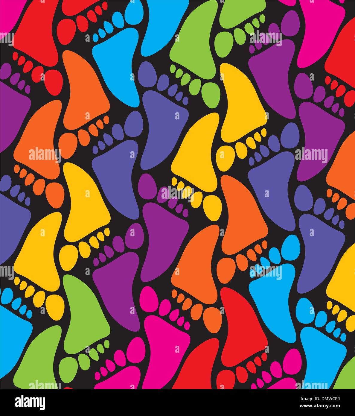 Human feet vector vectors hi-res stock photography and images - Alamy