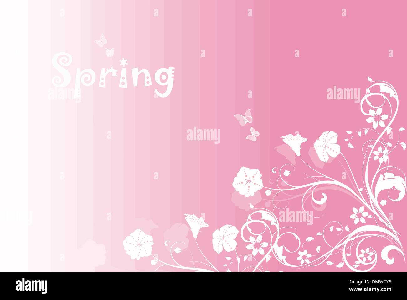 Spring Pink Background Stock Vector Image & Art - Alamy