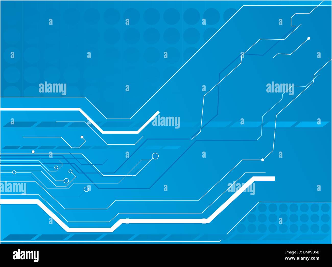 Science concept circuit board Stock Vector Images - Alamy