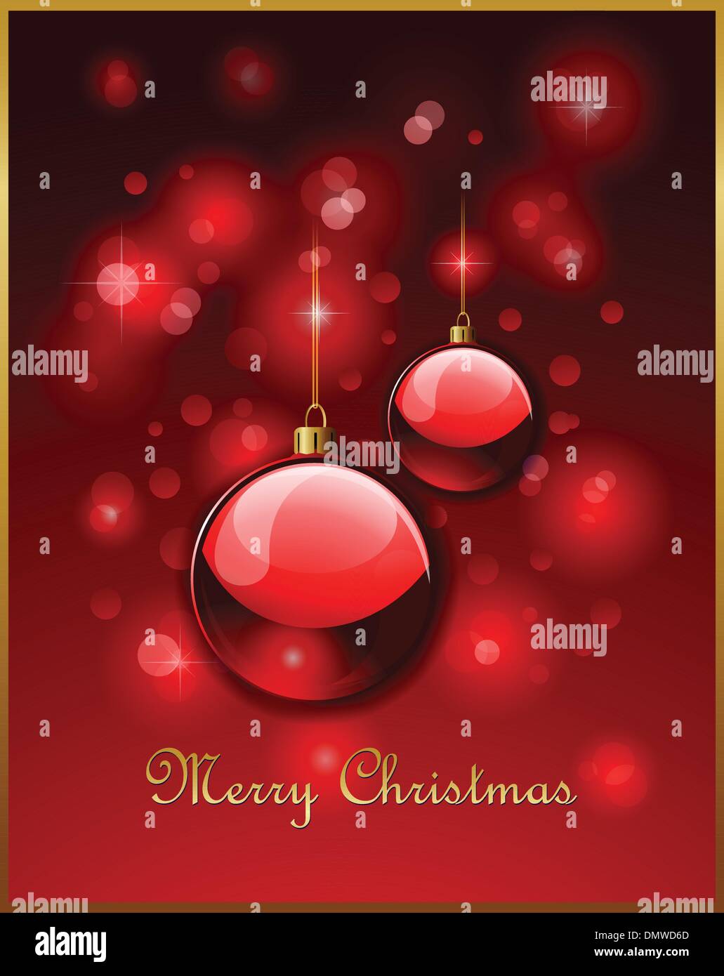 Christmas greeting card design Stock Vector Image & Art - Alamy