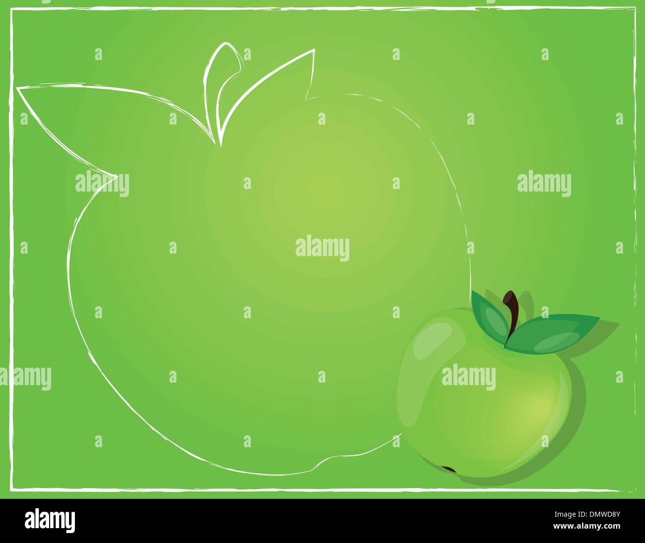 Fresh drops apple Stock Vector Images - Alamy