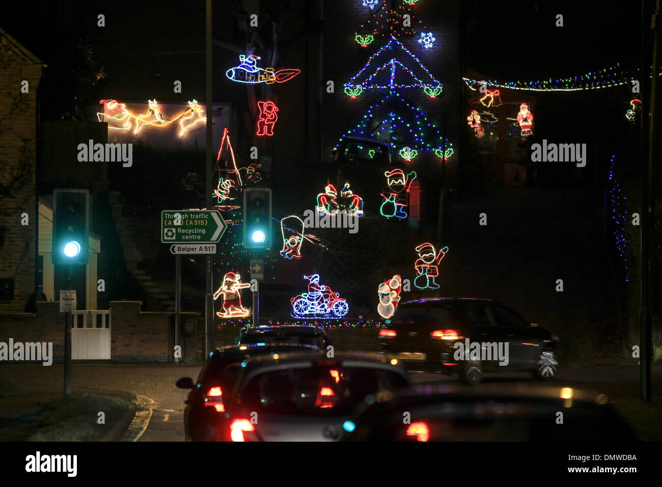 Ashbourne derbyshire christmas hi-res stock photography and images - Alamy