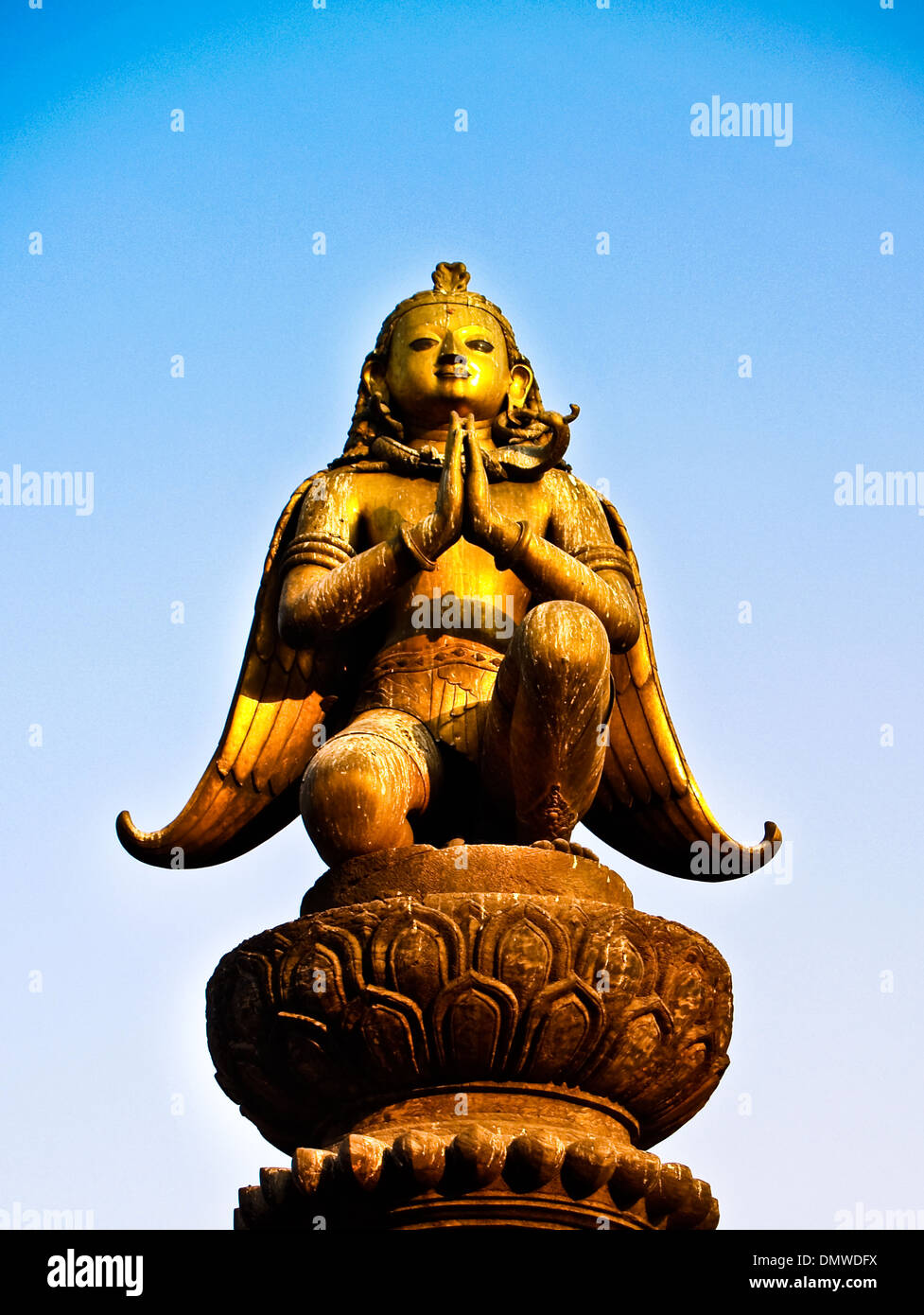 Statue durbar square kathmandu nepal hi-res stock photography and ...