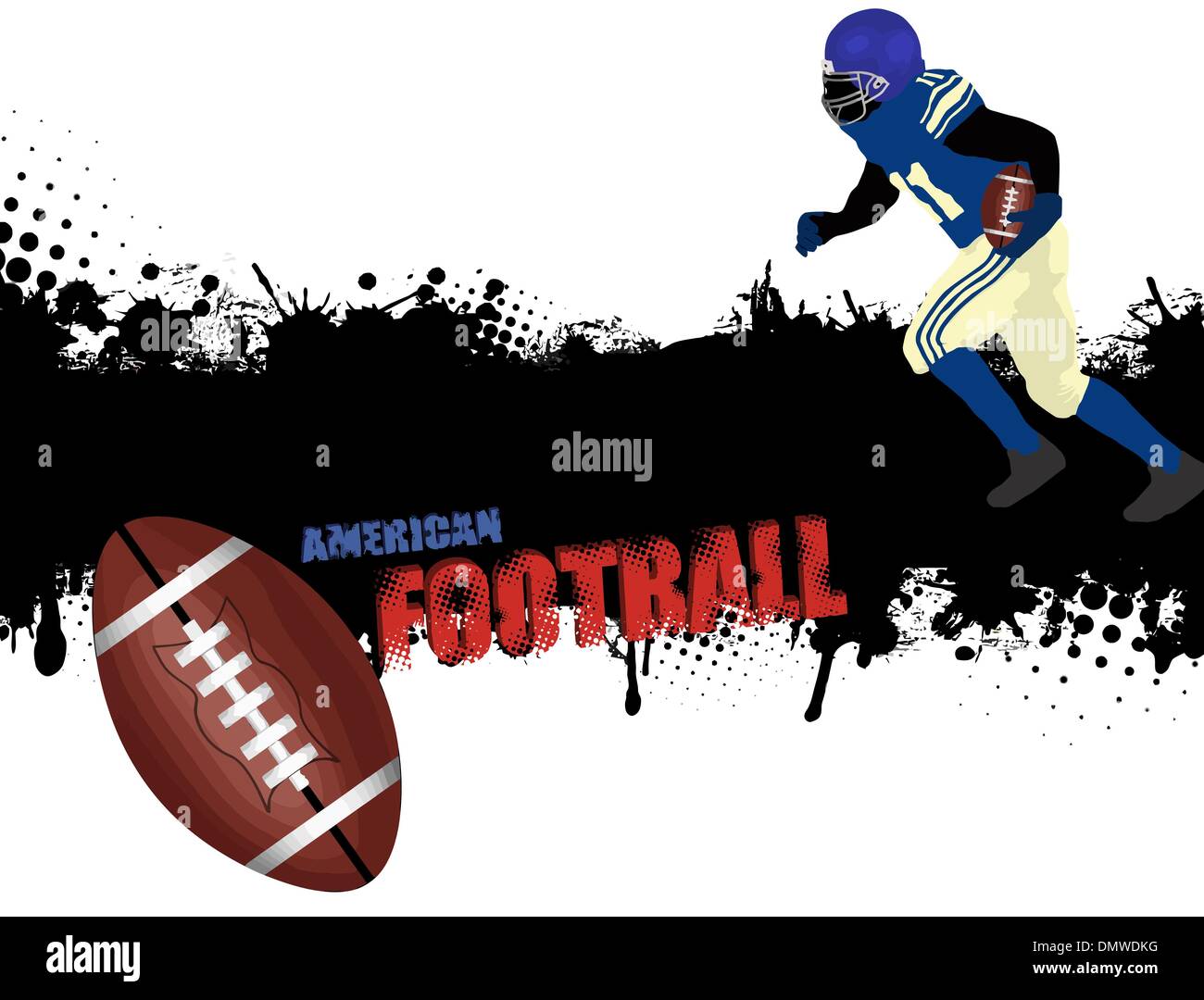 American football poster hi-res stock photography and images - Alamy