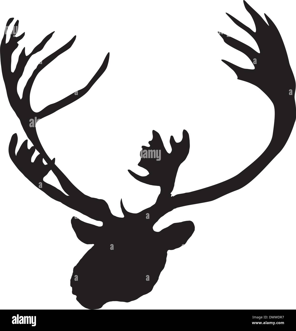 illustration of caribou Stock Vector Image & Art - Alamy