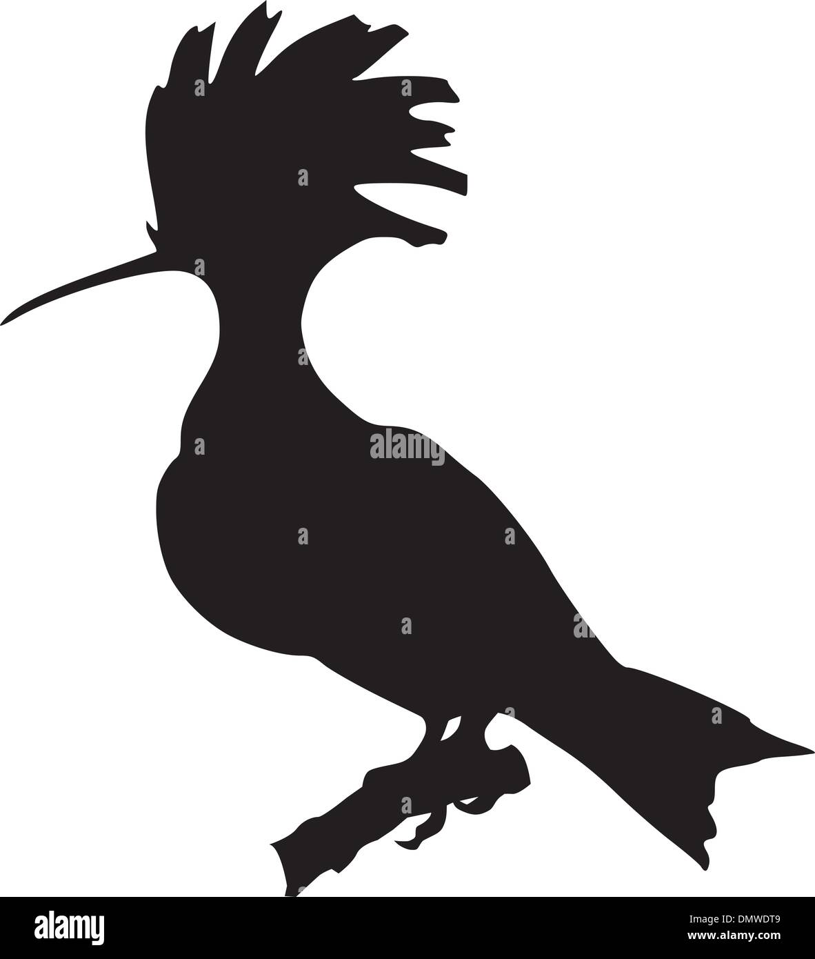 Flying hoopoe Stock Vector Images - Alamy