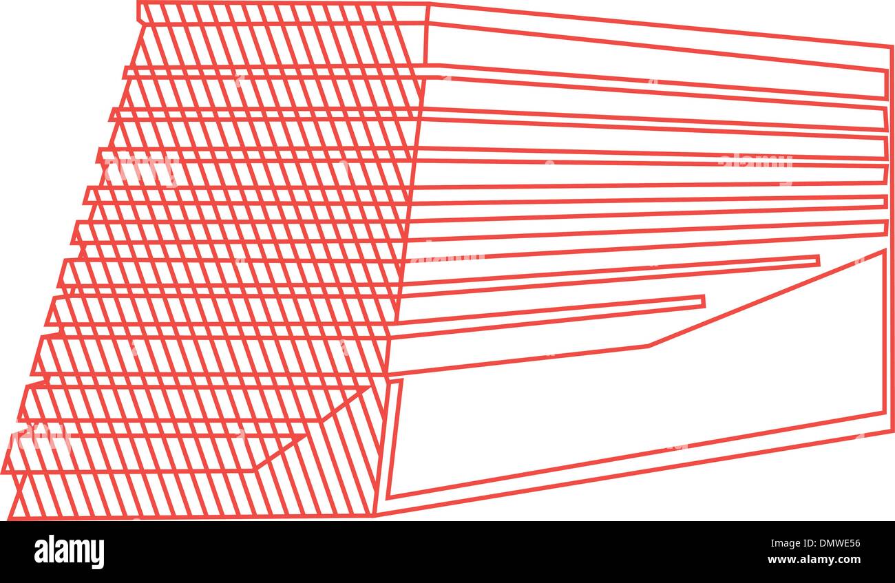 Object contour Stock Vector Images - Alamy