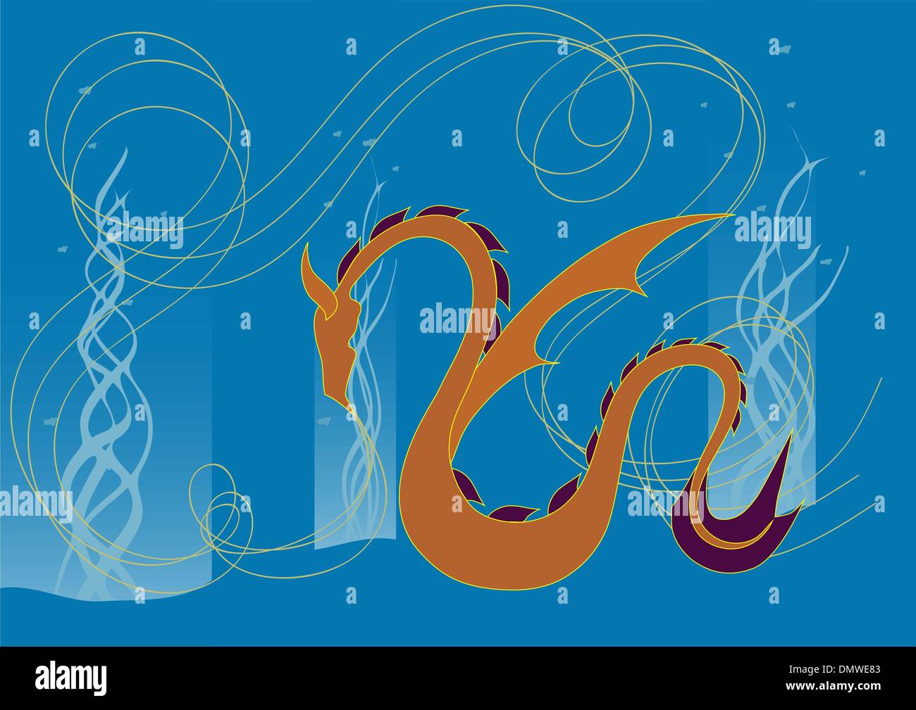 Horizontal fire flame background Stock Vector Images - Alamy