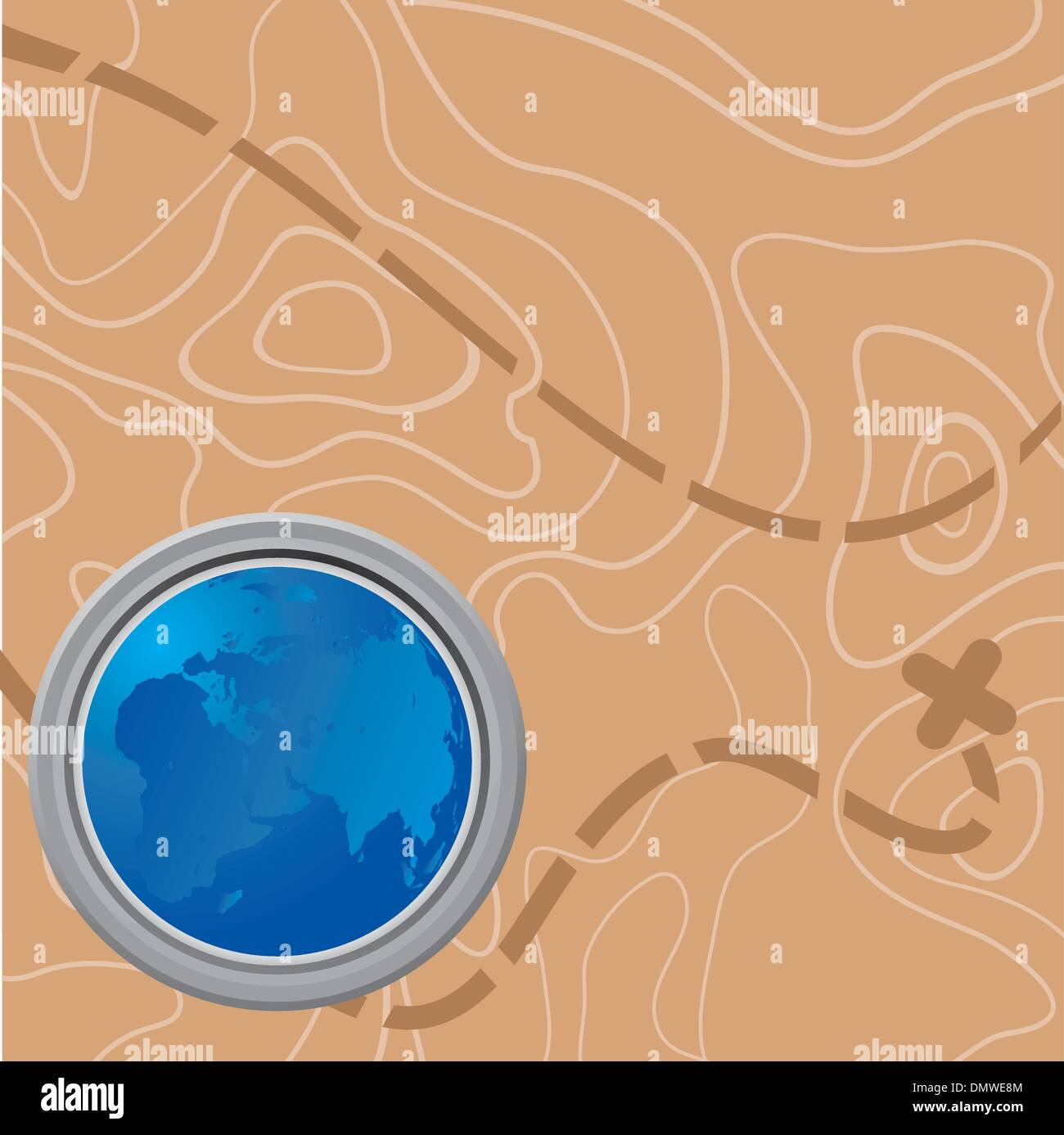 Compass rose, map hi-res stock photography and images - Alamy