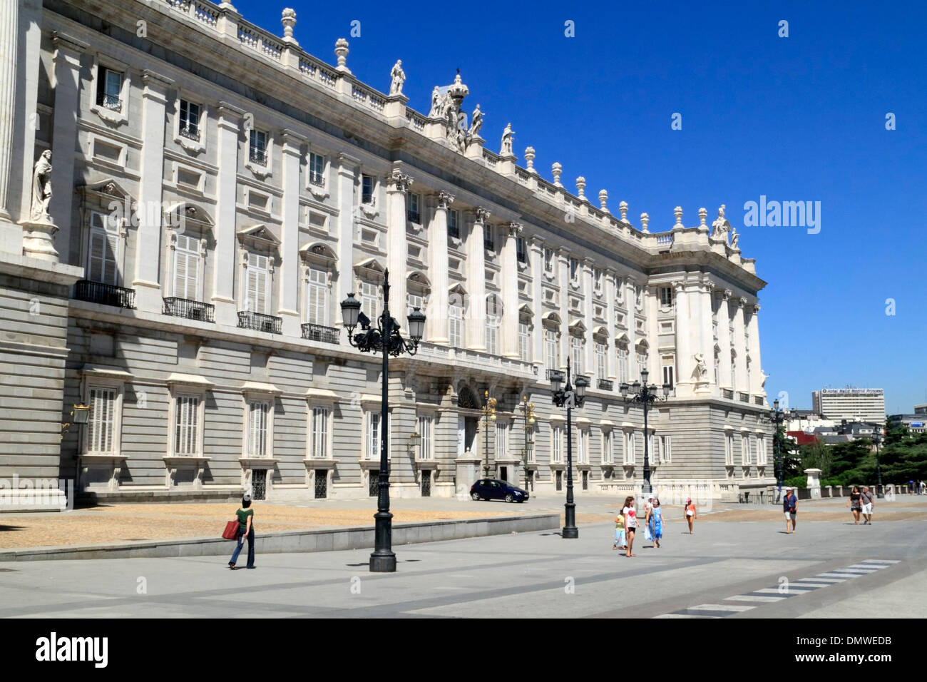 Palacio Real, Royal Palace, Madrid, Spain Stock Photo - Alamy