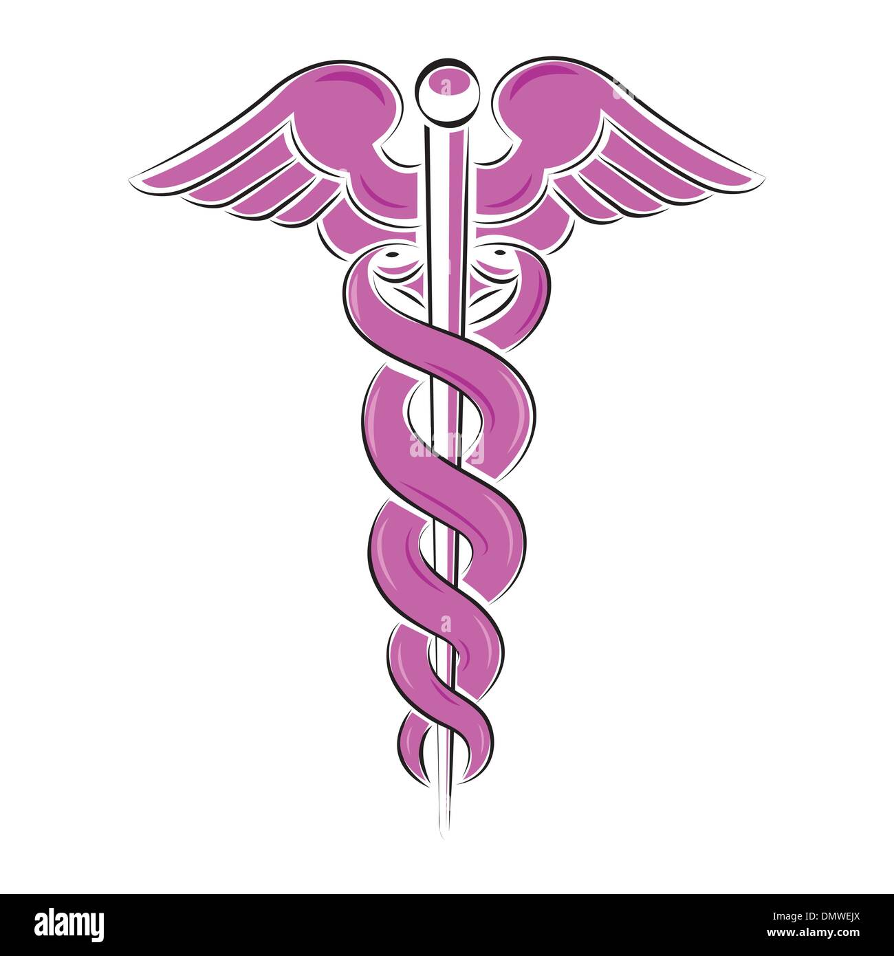 Caduceus symbol hi-res stock photography and images - Alamy