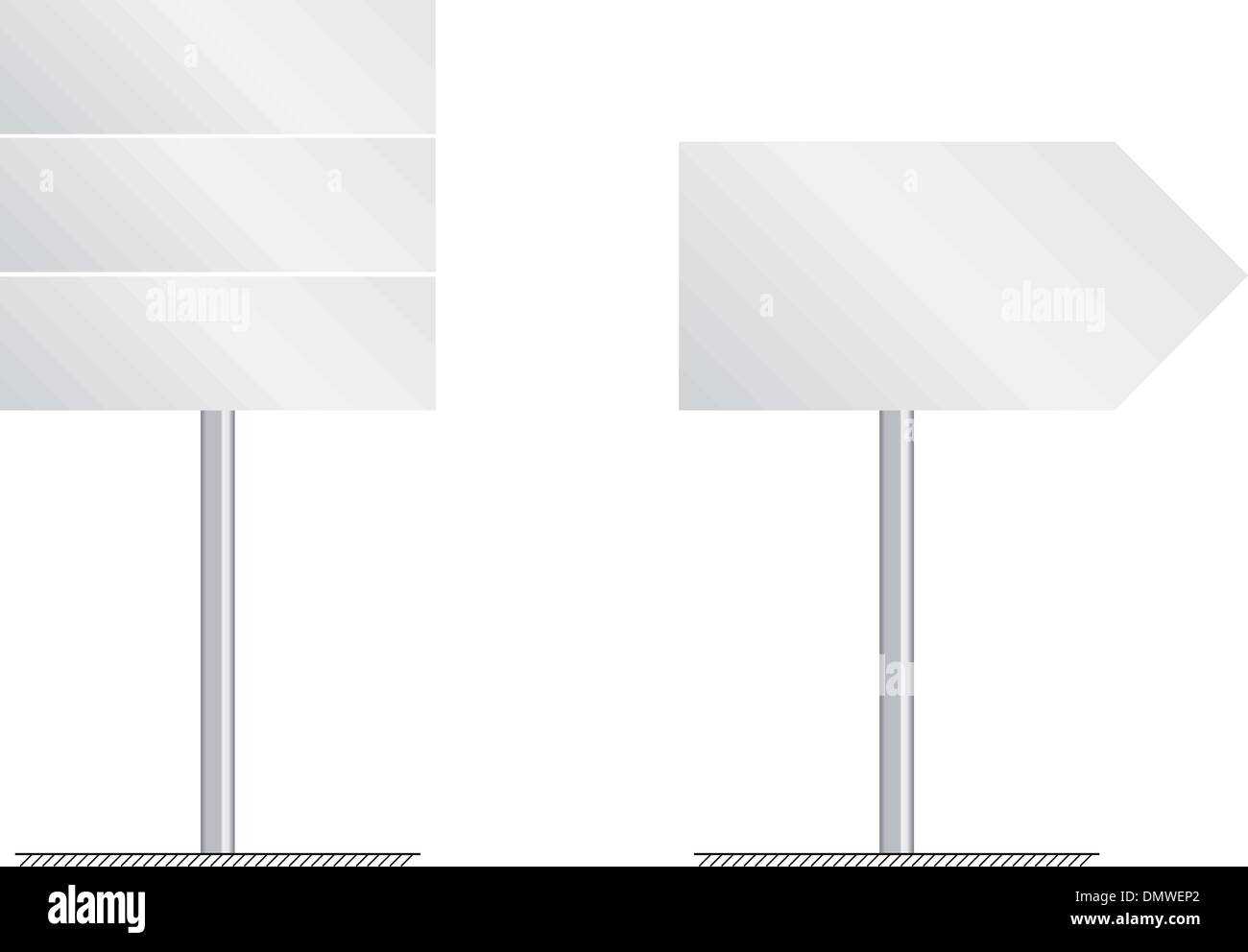 Vector Navigation Boards Stock Vector Image & Art - Alamy