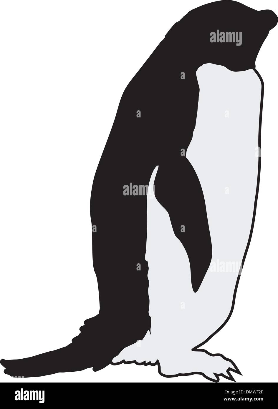 Penguin sign Stock Vector Images - Alamy