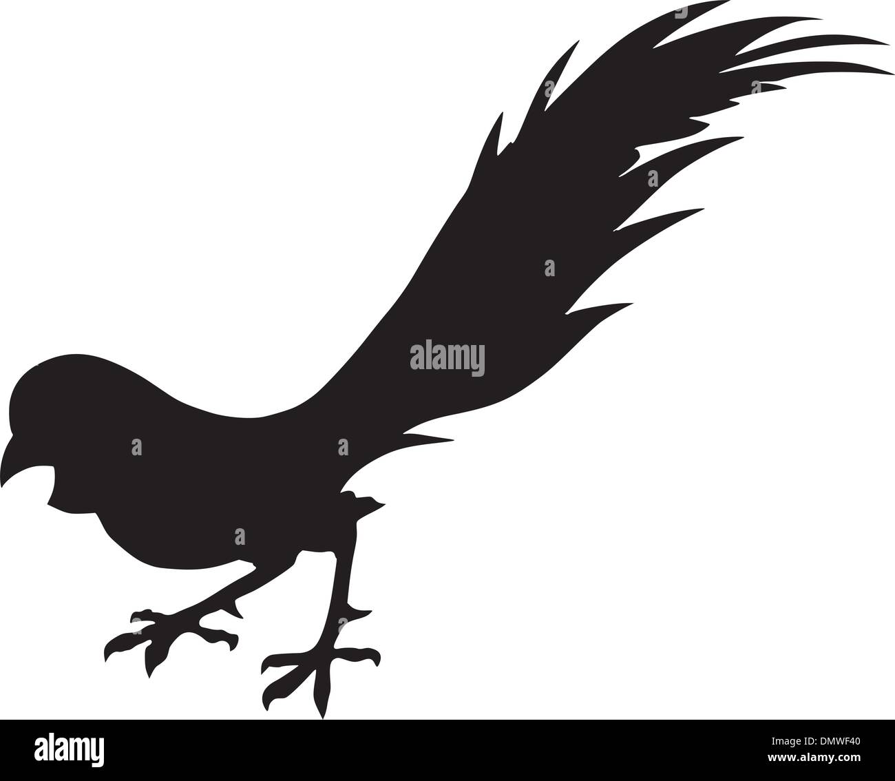 Pheasant Silhouette Cut Out