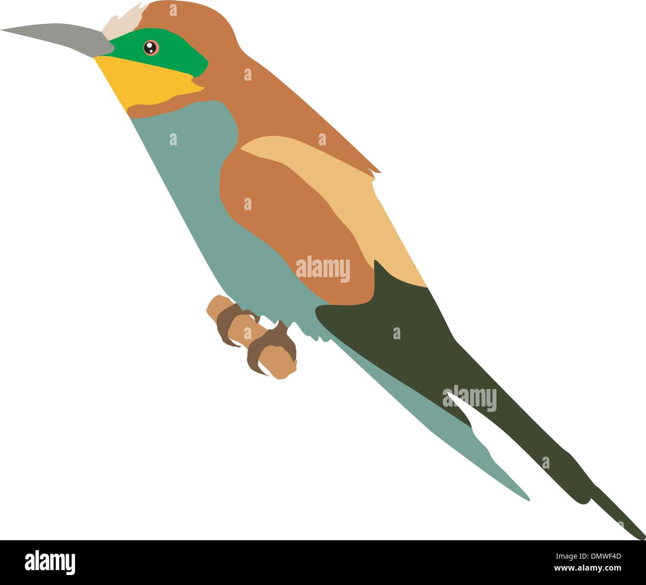 White bee feather Stock Vector Images - Alamy