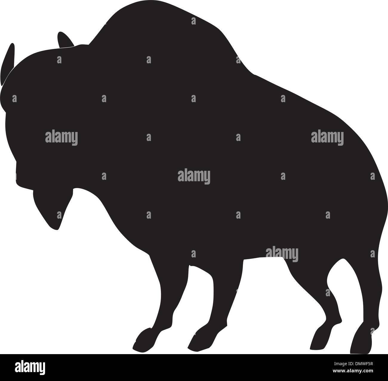 With buffalo Stock Vector Images - Alamy