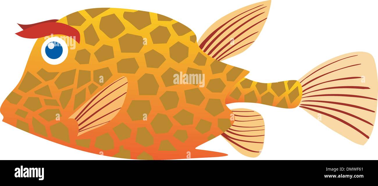 illustration of sea fish Stock Vector Image & Art - Alamy