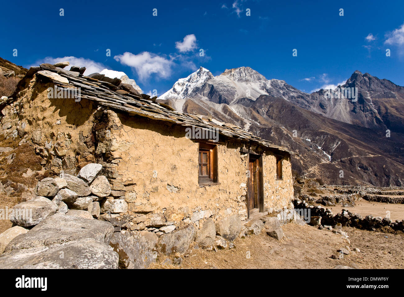 Dudh Kosi Valley, Solu Khumbu (Everest) Region, Himalaya, Nepal Stock ...