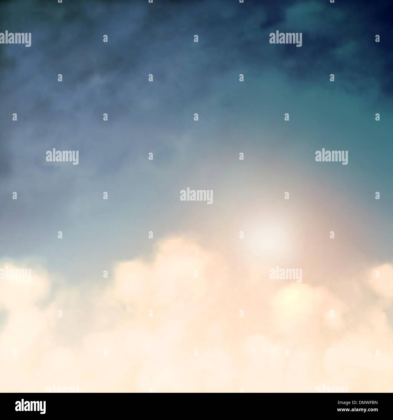 Above clouds Stock Vector Images - Alamy