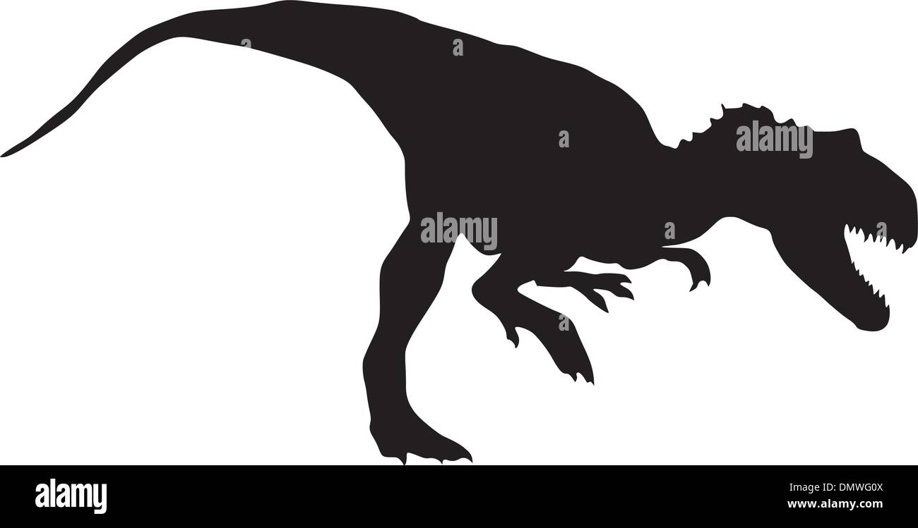 illustration of allosaurus Stock Vector Image & Art - Alamy