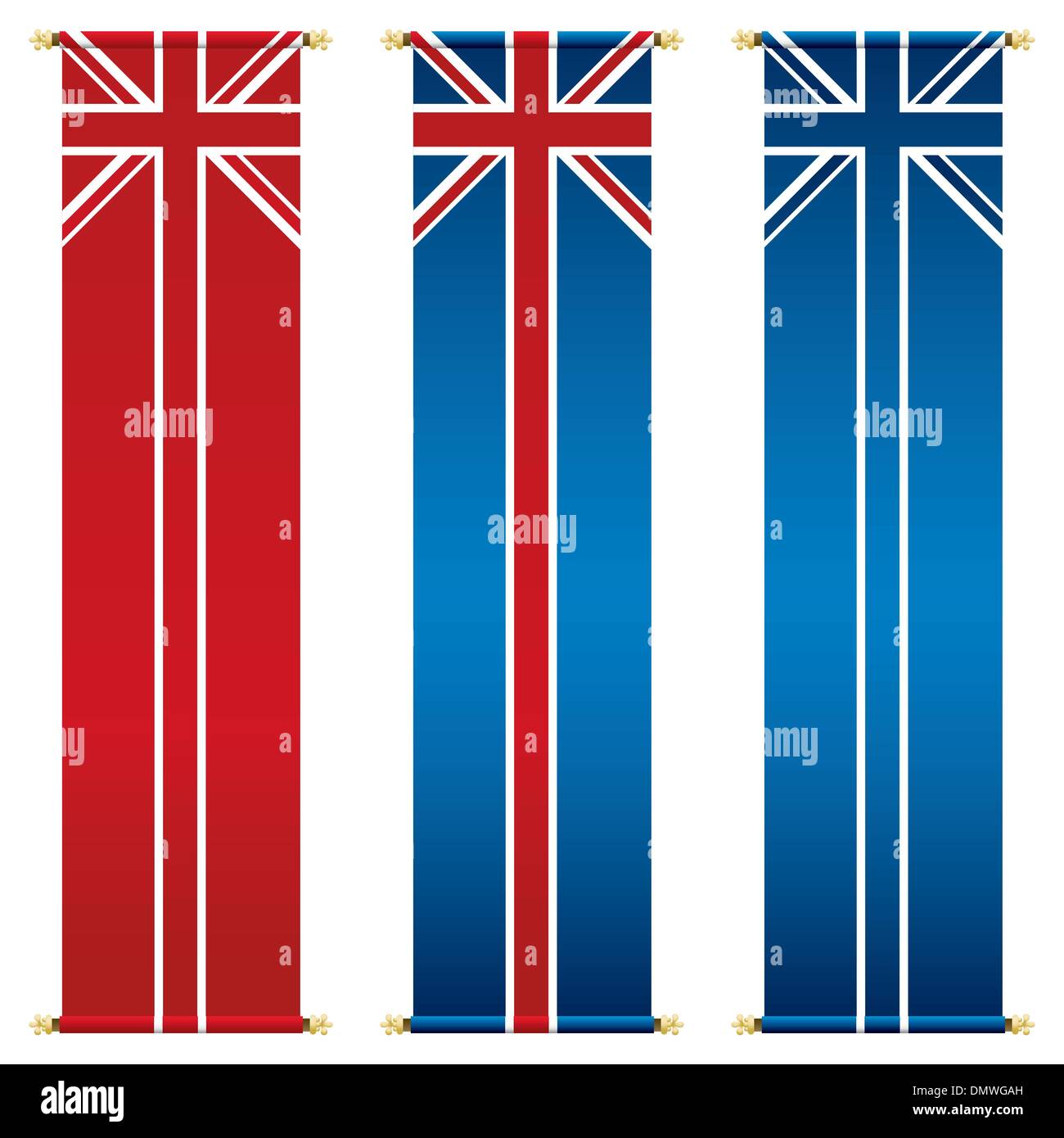 union jack banners Stock Vector Image & Art - Alamy