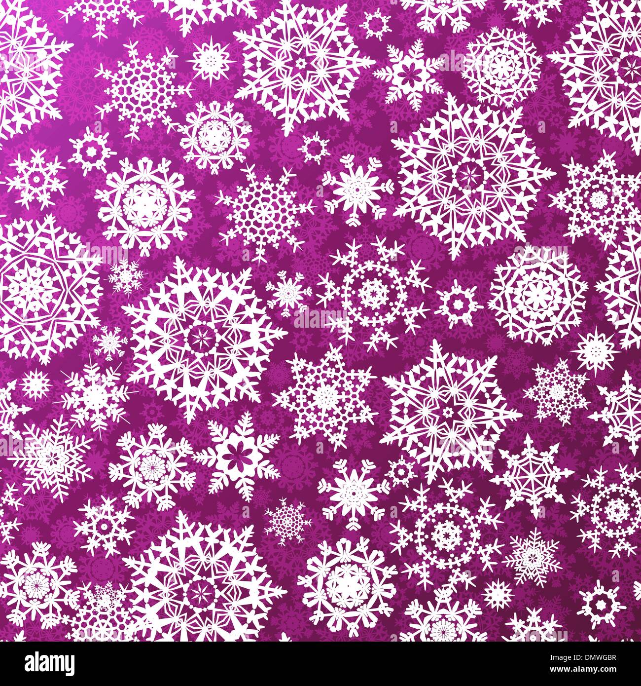 Christmas pattern snowflake background. EPS 8 Stock Vector Image & Art ...