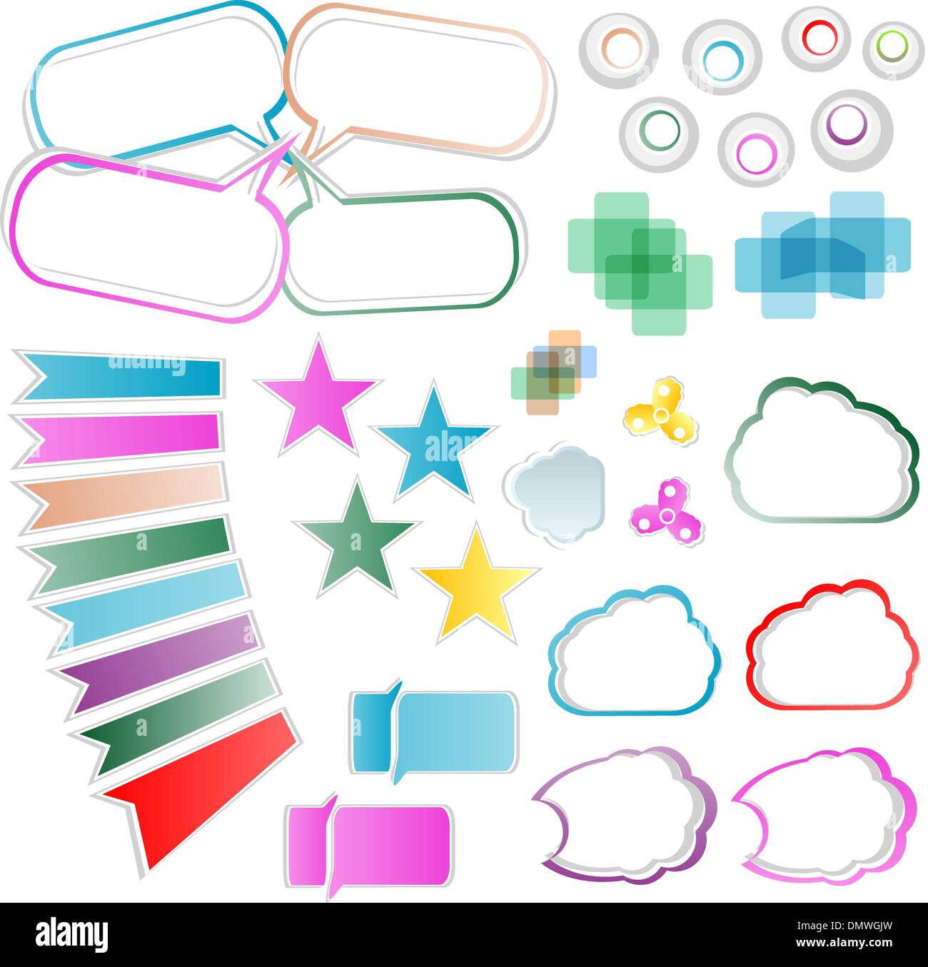vector design elements set Stock Vector Image & Art - Alamy