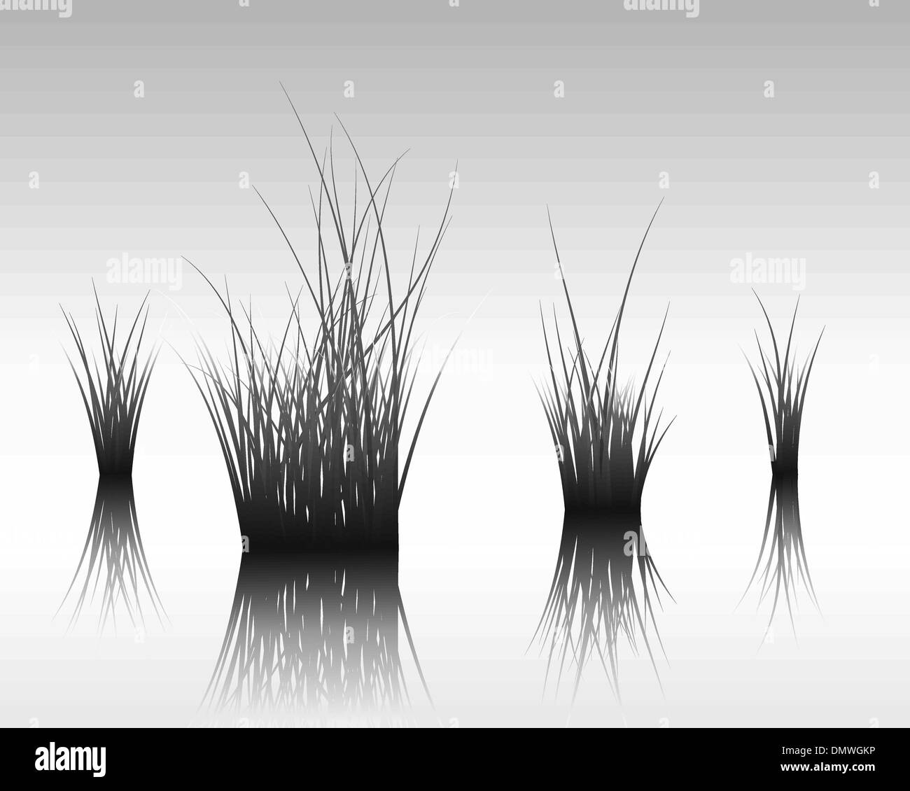 grass on water Stock Vector Image & Art - Alamy