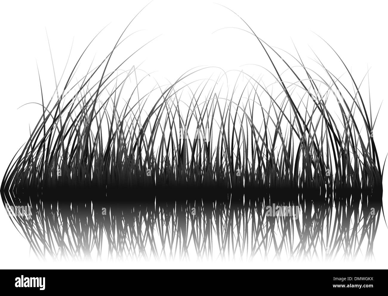 grass on water Stock Vector Image & Art - Alamy