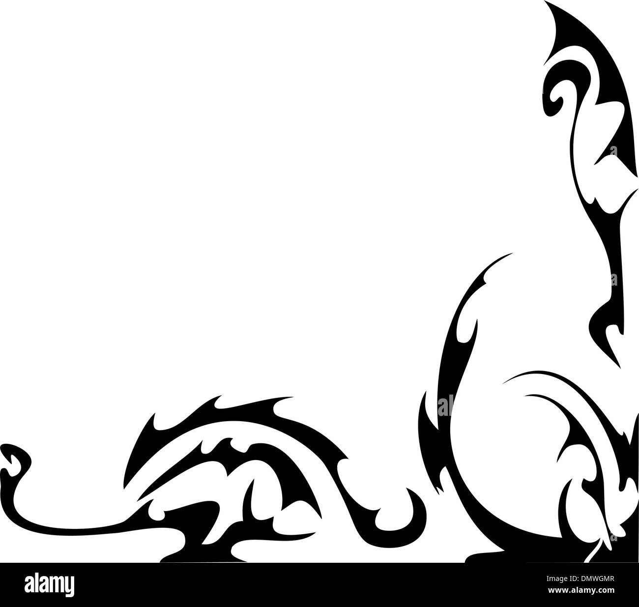 the gothic frame Stock Vector Art & Illustration, Vector Image ...