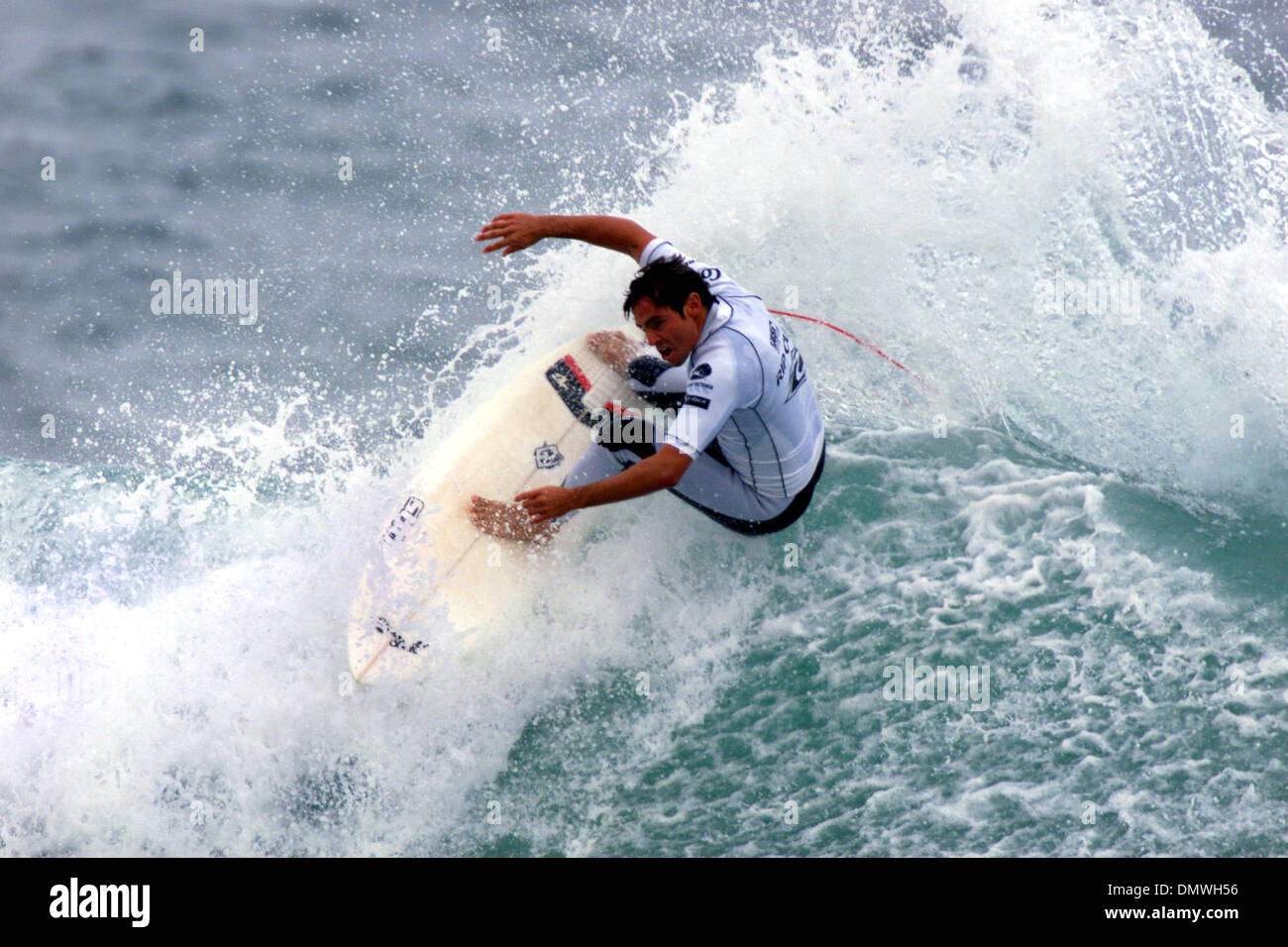 Apr 22, 2000; Bells Beach, Torquay, Australia; Surfer LUKE HITCHINGS ...