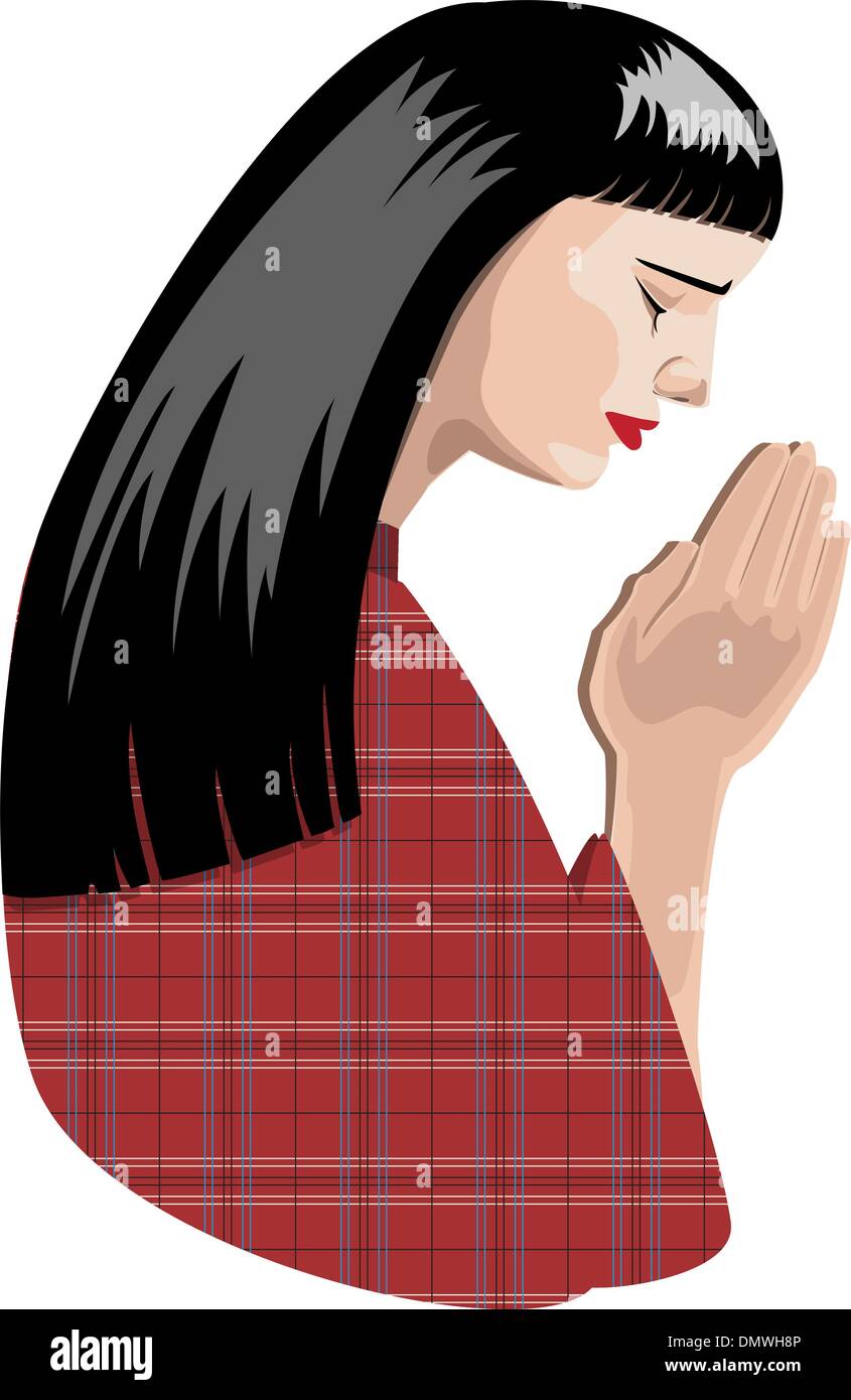 Woman hope Stock Vector Images - Alamy