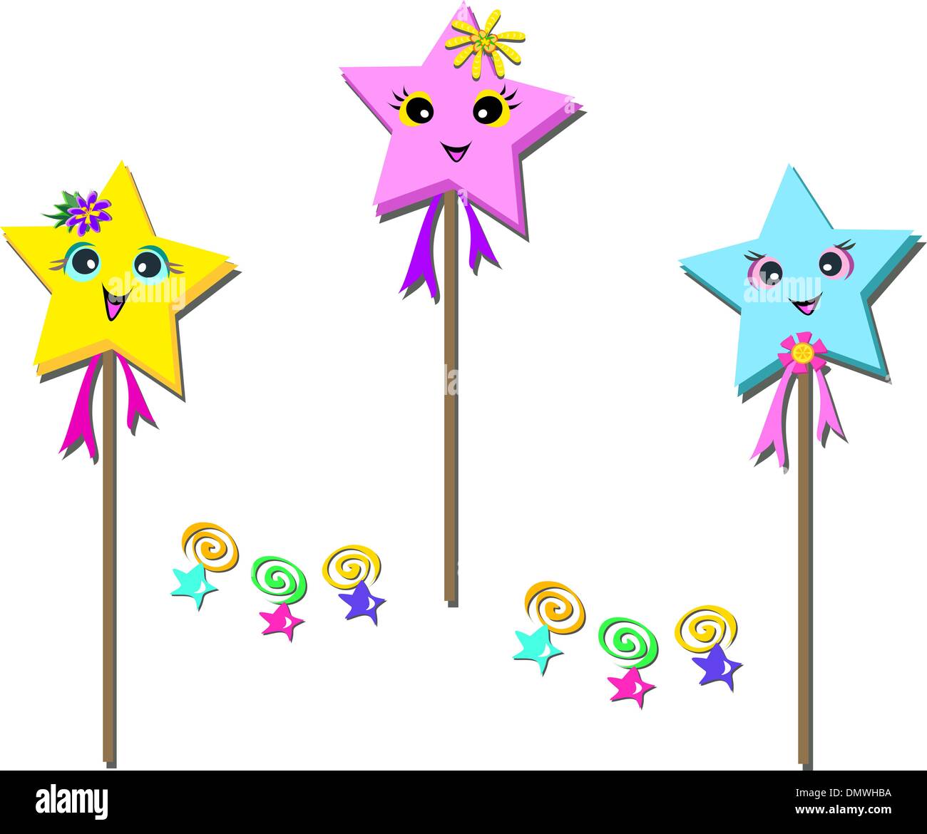 Group of poles Stock Vector Images - Alamy