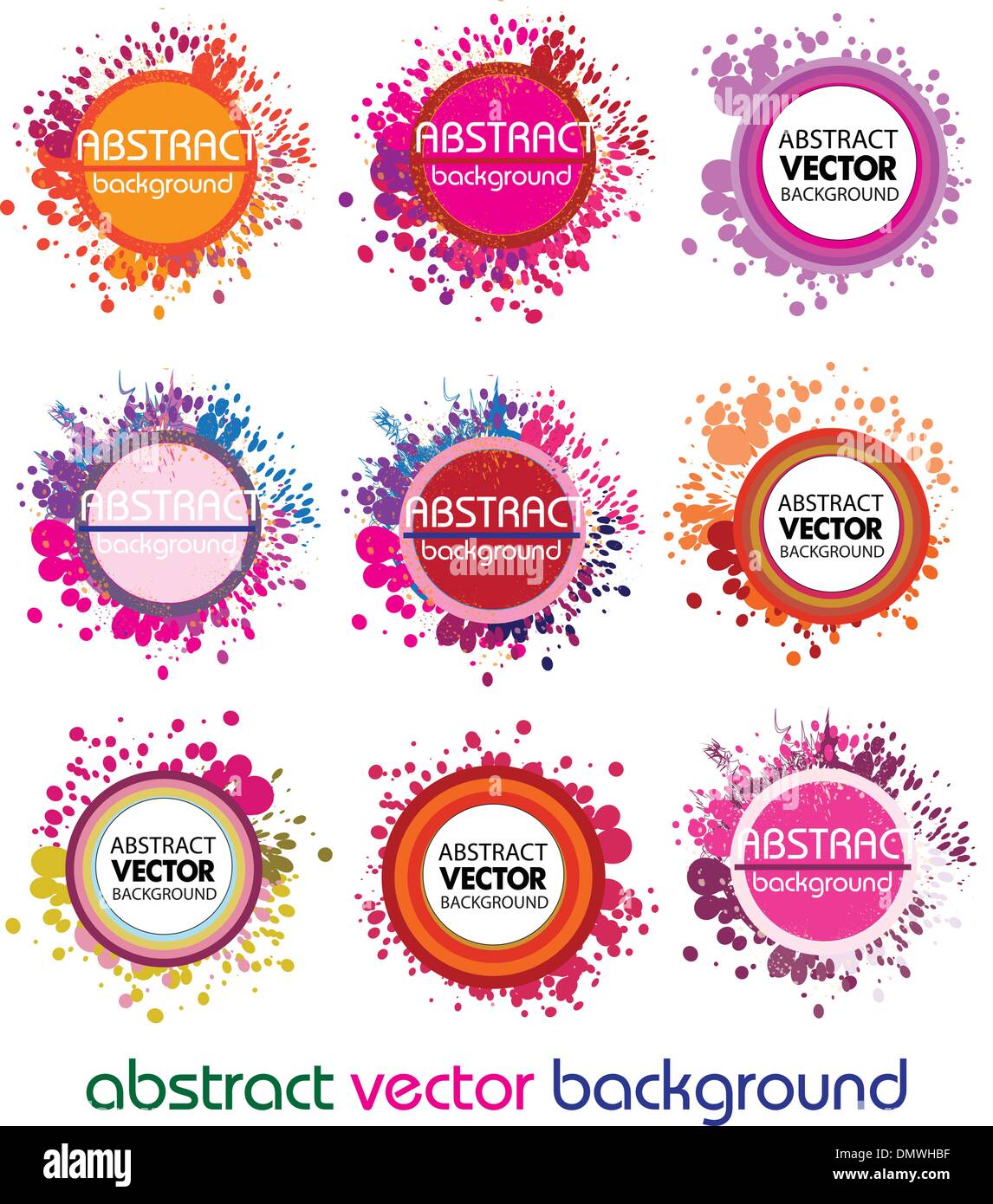Abstract design elements Stock Vector Images - Alamy