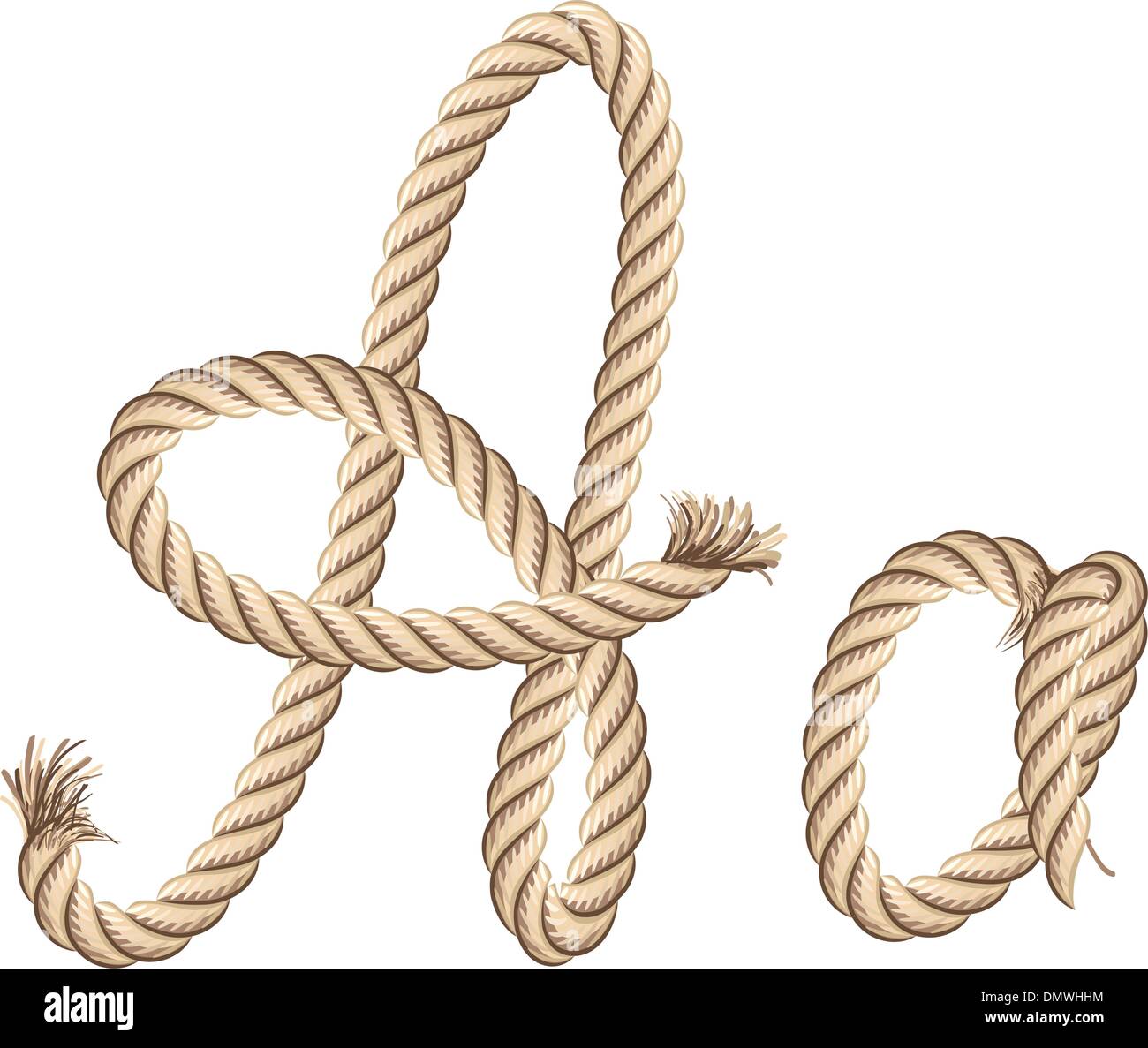 A strong rope Stock Vector Images - Alamy