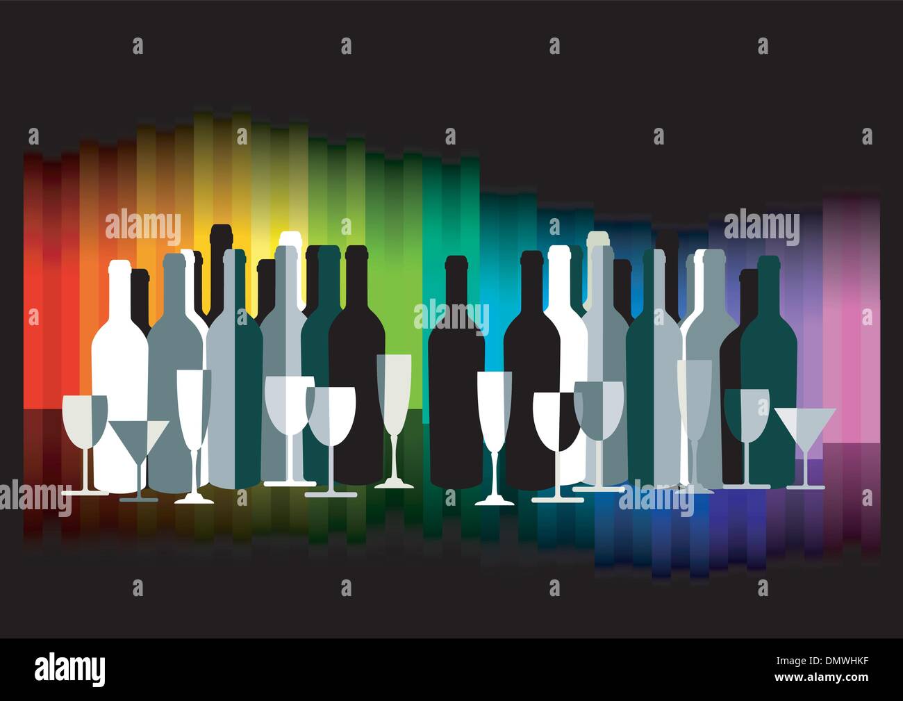 Colour mixer Stock Vector Images - Alamy