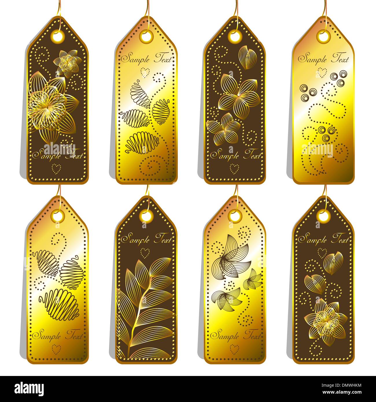 Set of cute tags Stock Vector Image & Art - Alamy