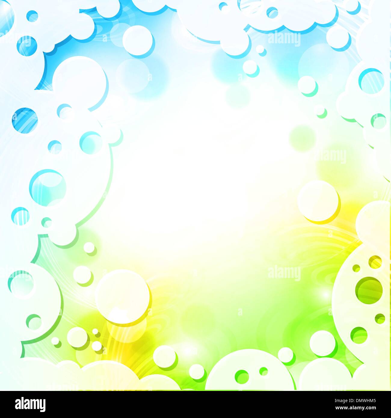 Spring colors background in abstract frame Stock Vector Image & Art - Alamy