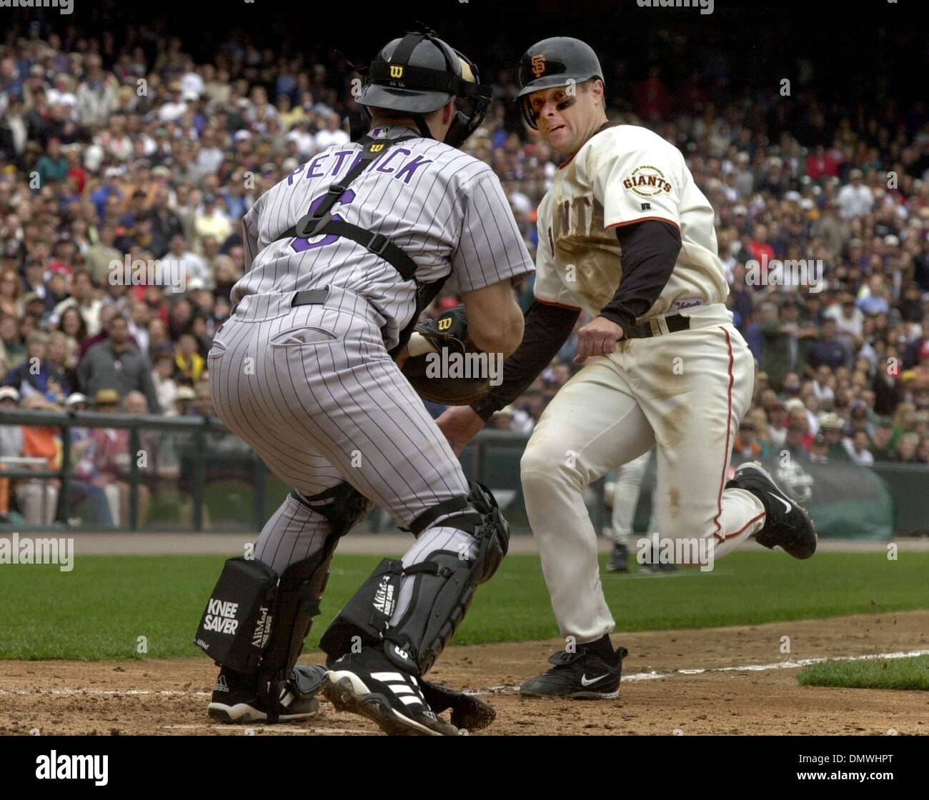 May 26, 2001; San Francisco, CA, USA; San Francisco Giants J.T. Snow ...