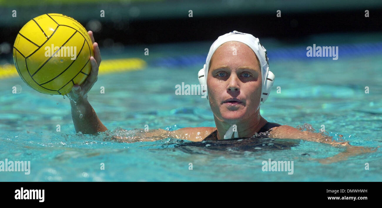 Jun 16, 2001; Berkeley, CA, USA; U.S. Women's National Water Polo team ...