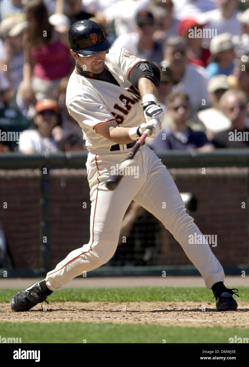 Jul 19, 2001; San Francisco, CA, USA; San Francisco Giants shortstop ...